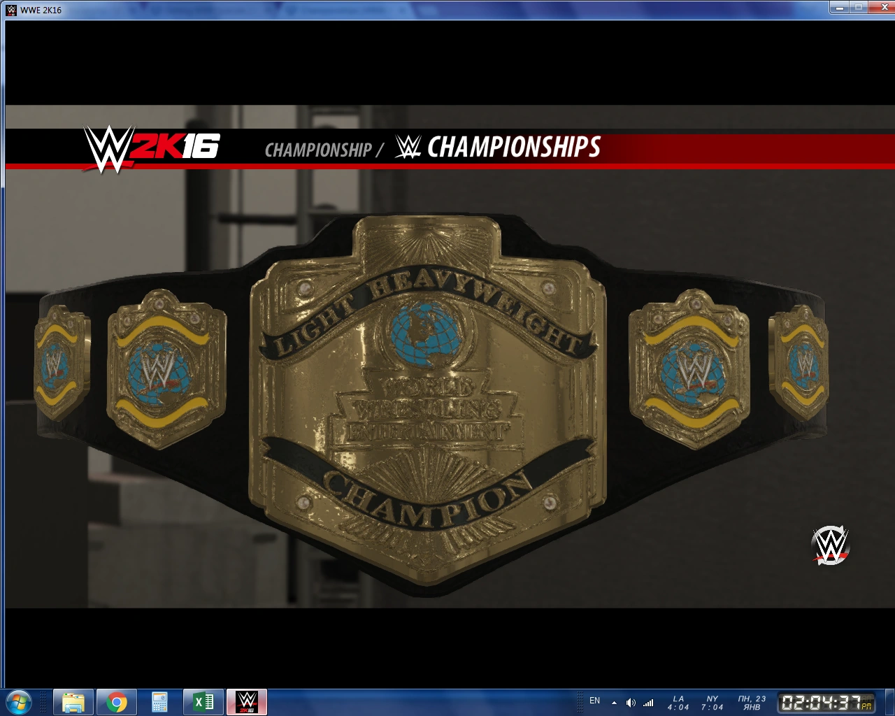WWE Light Heavyweight Championship | MMA World Wrestling Federation ...