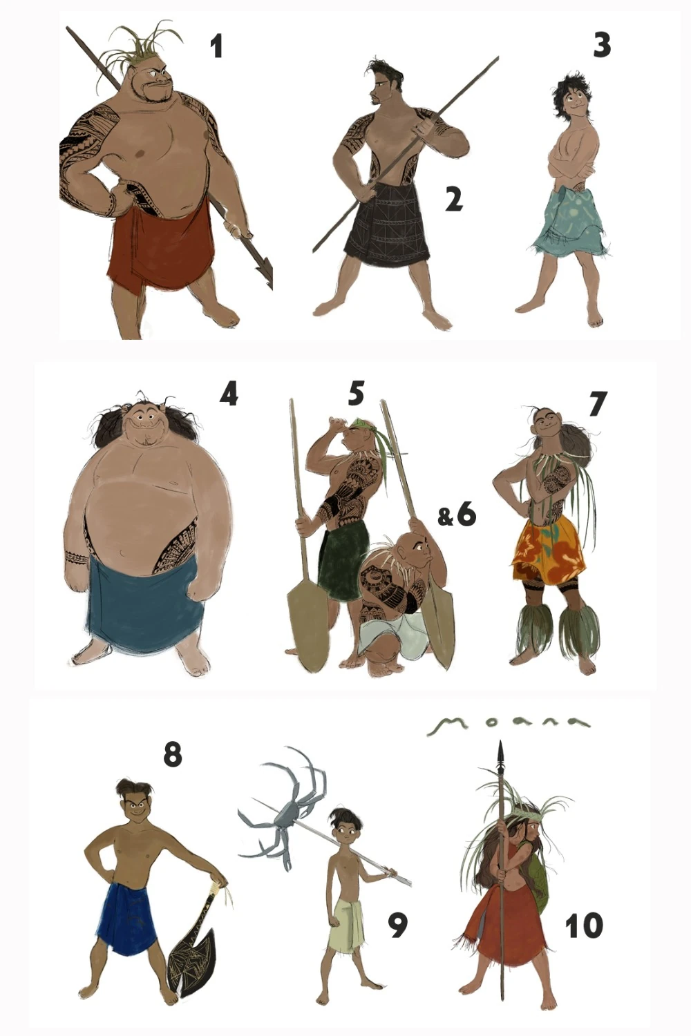 Moana's Brothers | Moana Wikia | Fandom