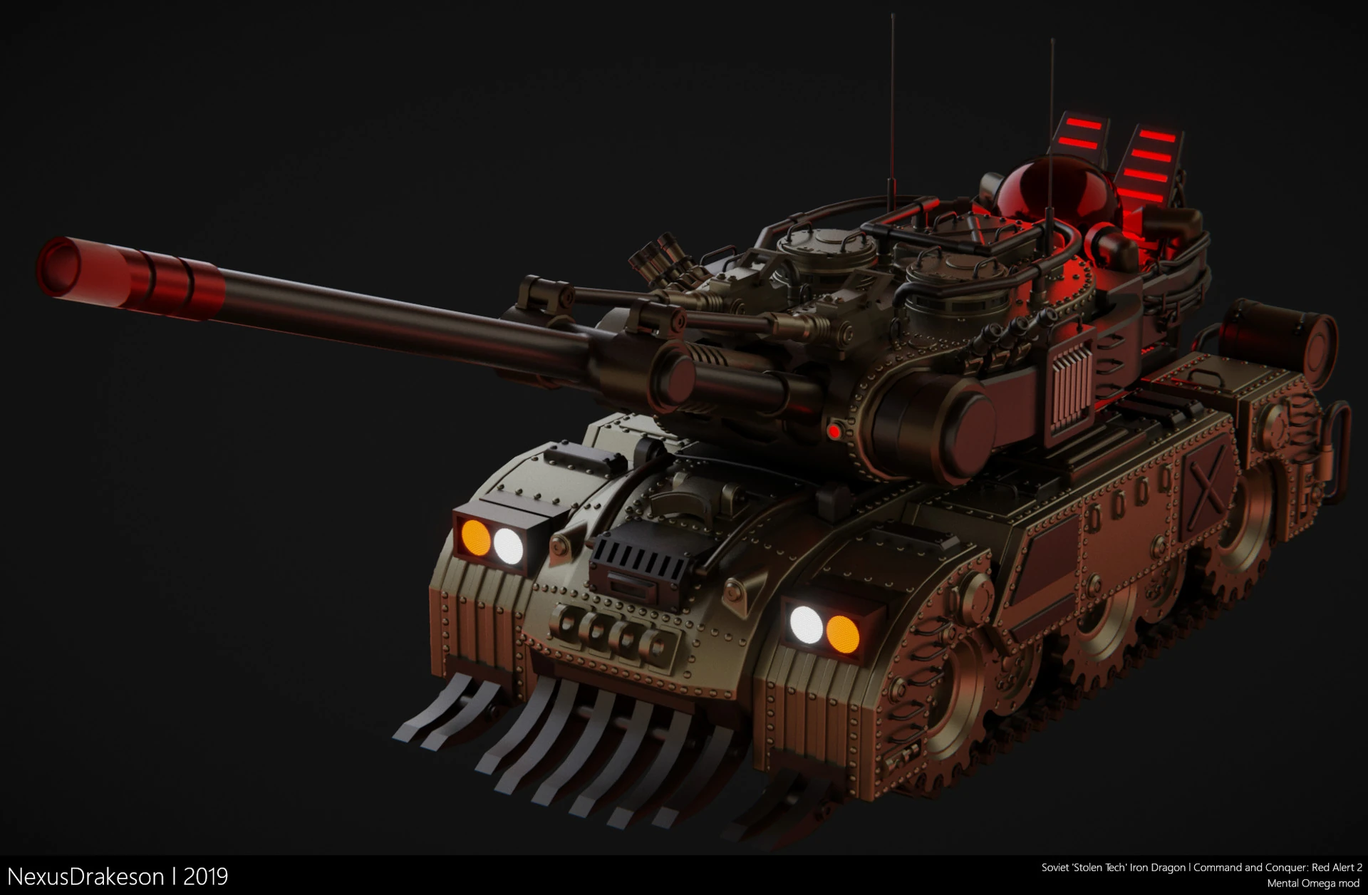 Iron Dragon/Gallery | Mental Omega APYR Wiki | Fandom