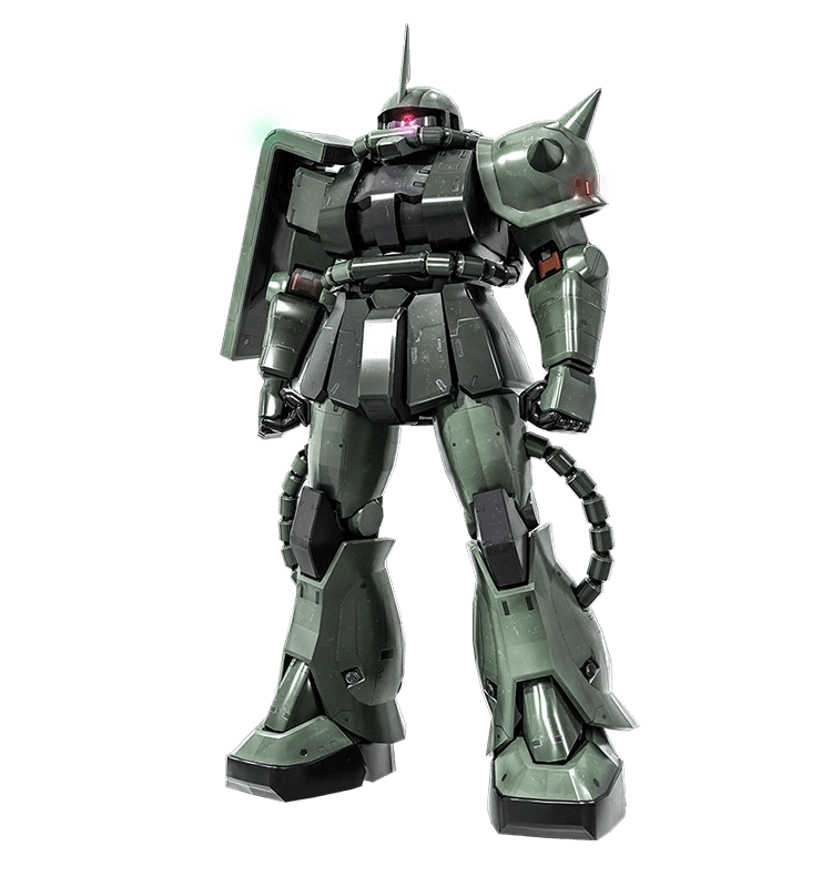 MS-06F Zaku II Command Type | Mobile Suit Gundam: Battle Operation 2 ...