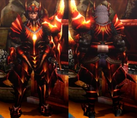 Dark Akantor X Armor (Gunner) (MH4U) | Wiki L'encyclopédie Moga ...