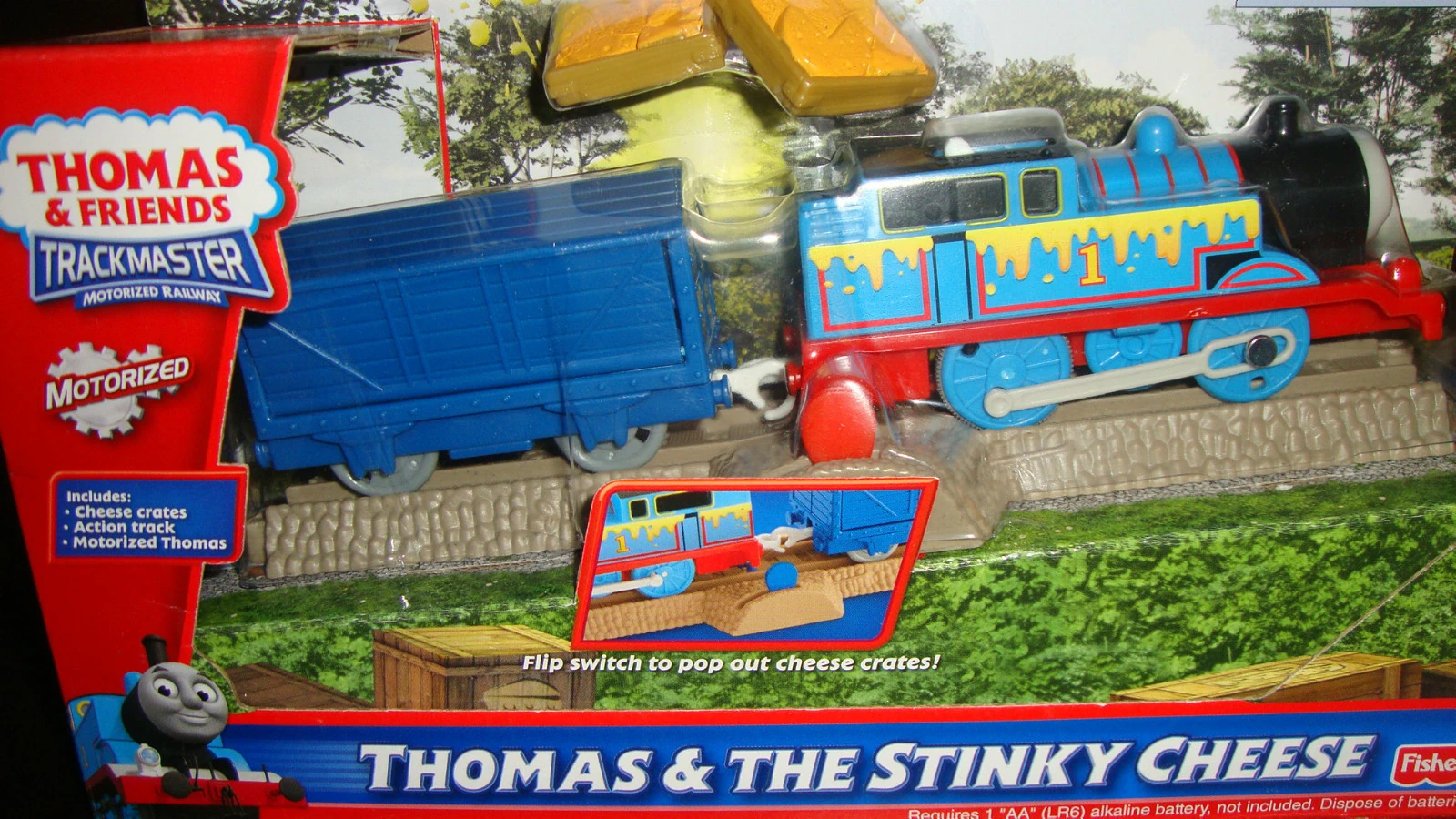 THOMAS AND THE STINKY CHEESE TRACKMASTER SET | Mom1_st TrackMaster Wiki ...