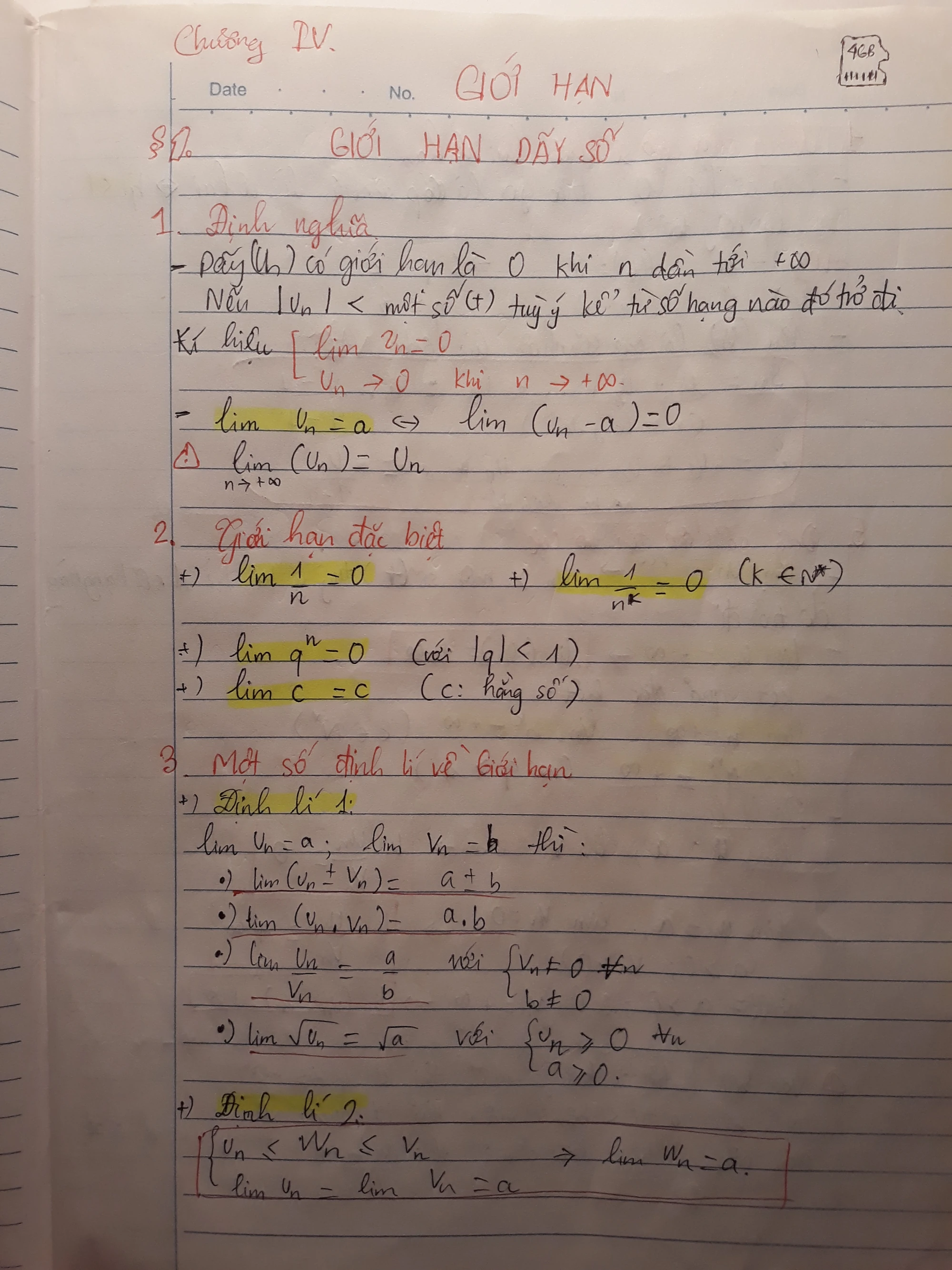 Giới hạn của dãy số | Kiến thức Wiki | Fandom