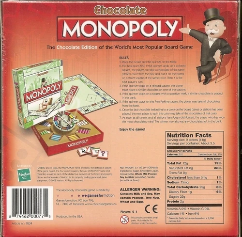 Image - Monopoly Chocolate Edition box rear.jpg | Monopoly Wiki ...