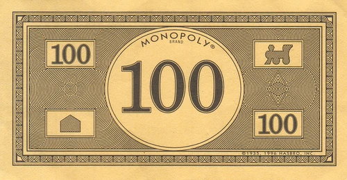 Image - $100.jpg | Monopoly Wiki | FANDOM powered by Wikia