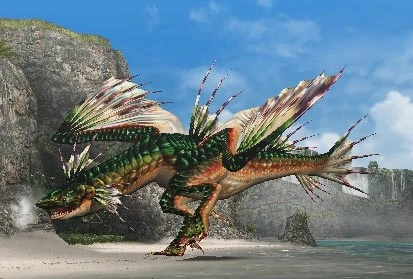 Imagen - Plesioth Verde Image.jpg | Wikia Monster Hunter Fanon | FANDOM ...