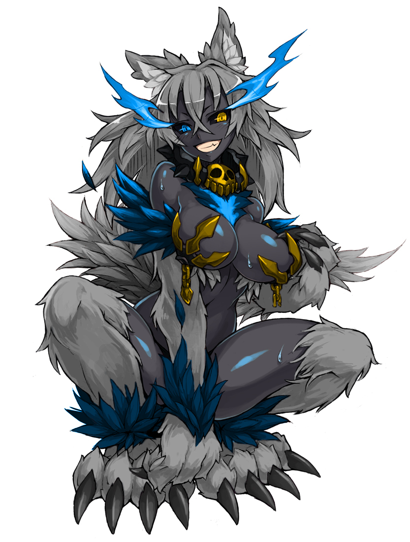 Image Hellhound Recolor Png Monster Girl Encyclopedia Wiki Fandom