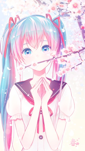Image Anime Anime Girl Blue Hair Cute 2132296 Monster Girl Encyclopedia Wiki