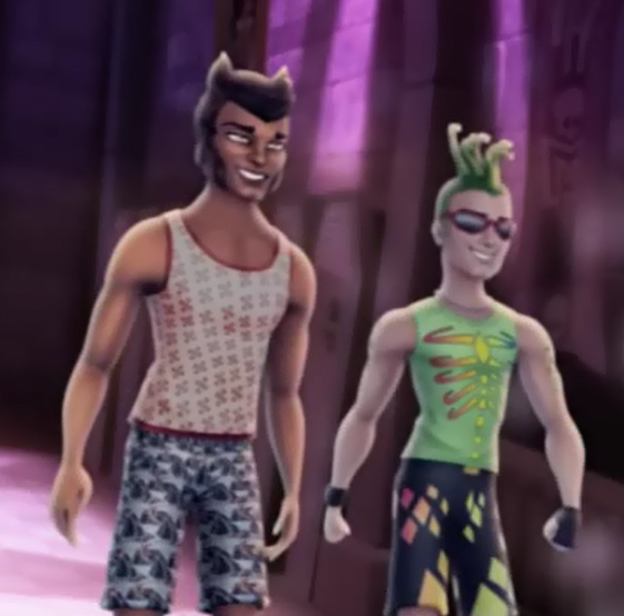 Image Clawd And Deuce For The Flashion Mobpng Monster High Wiki Fandom Powered By Wikia