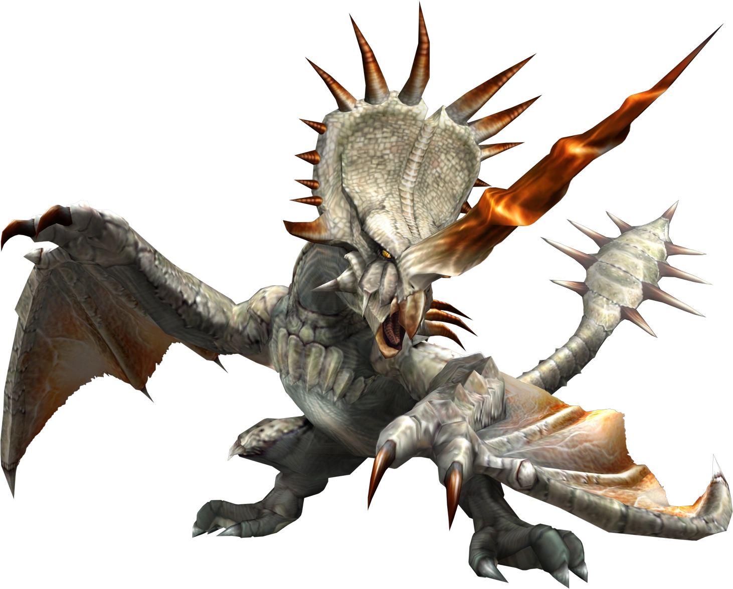 Image - FrontierGen-HC White Monoblos Render 001.png | Monster Hunter Wiki | FANDOM powered by Wikia