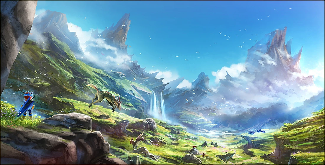 Image - MHST-Pondry Hills Artwork 001.jpg | Monster Hunter Wiki ...