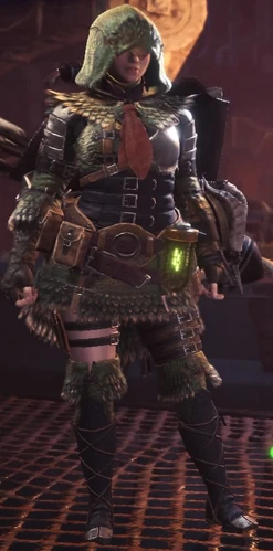 Pukei β Armor (MHW) | Monster Hunter Wiki | Fandom