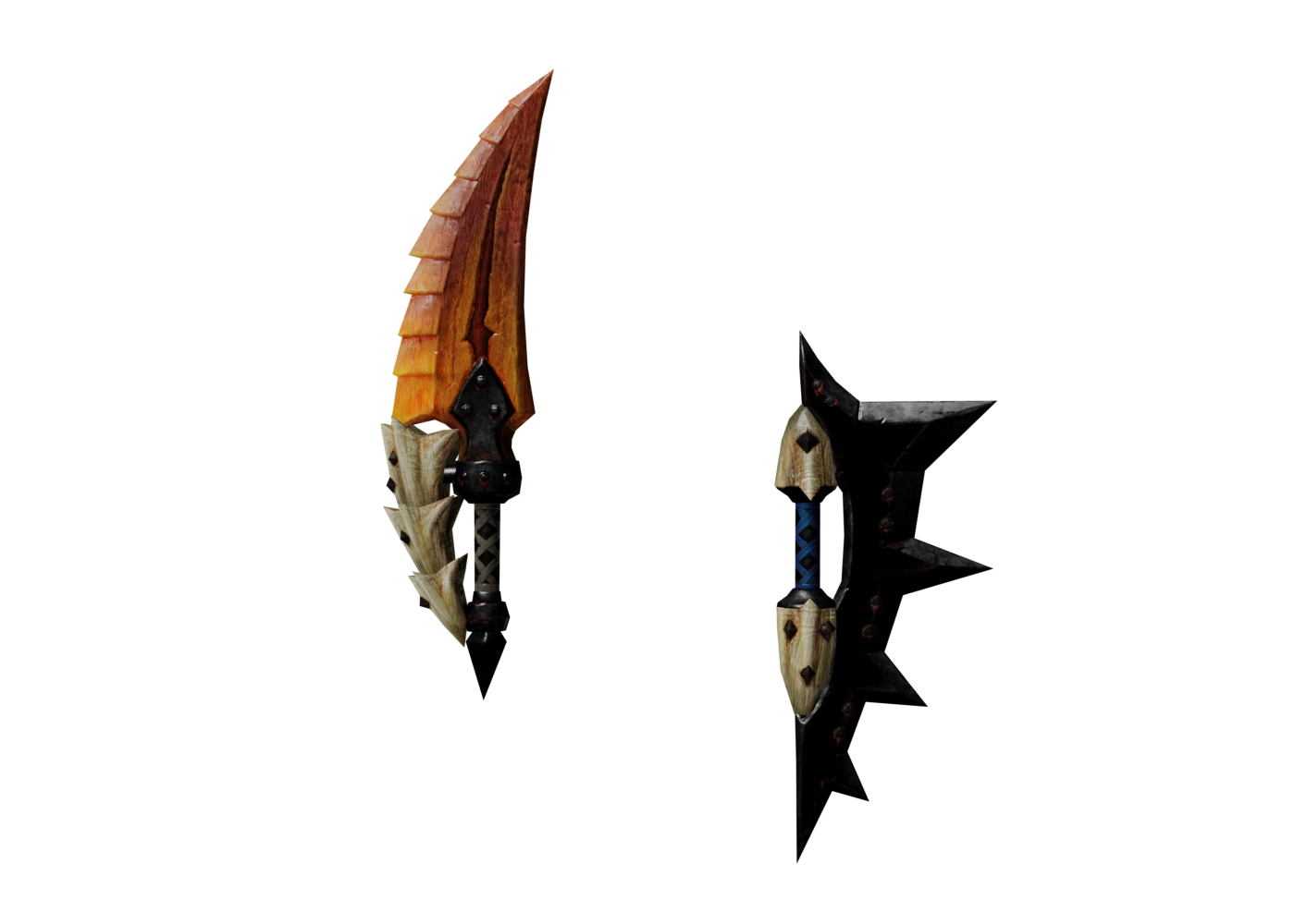Barioth Dual Blades I (MHO) | Monster Hunter Wiki | Fandom