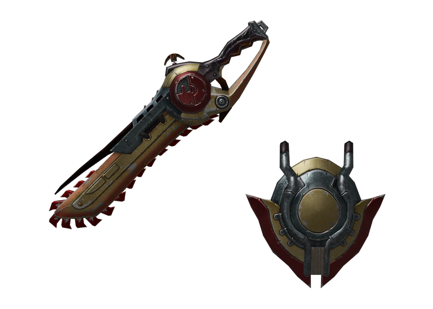 Disaster Wyvern Sword and Shield II (MHO) | Monster Hunter Wiki | Fandom