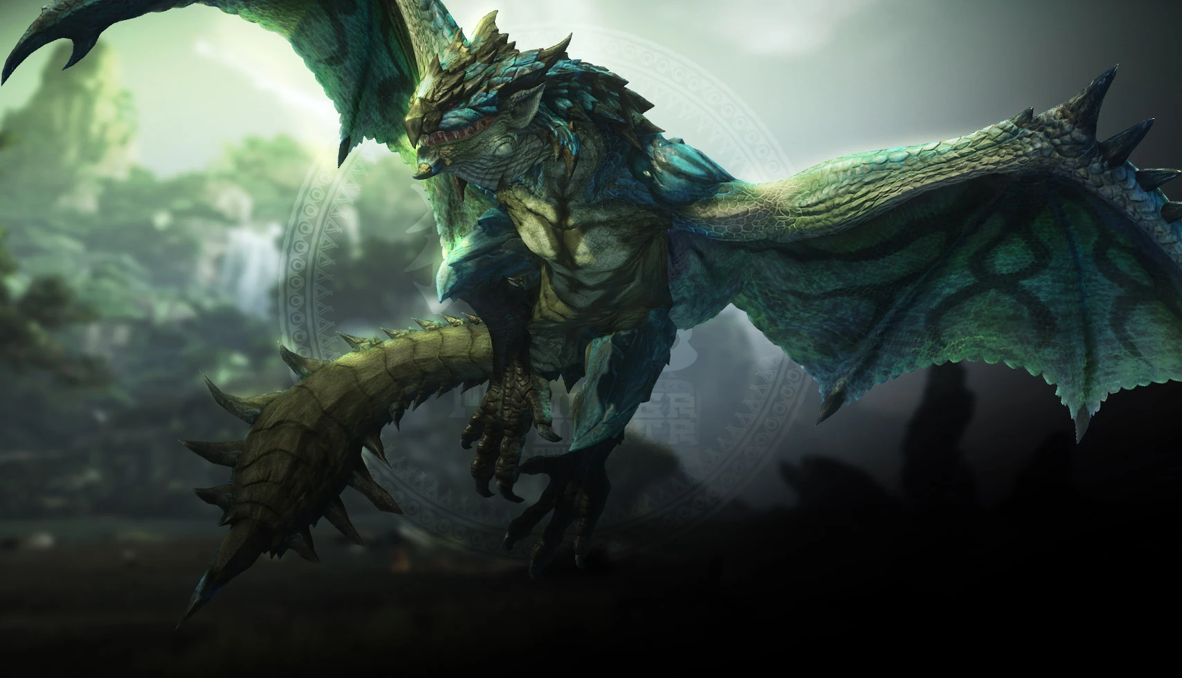 Image - MHO-Azure Rathalos Artwork 002.jpg | Monster Hunter Wiki ...