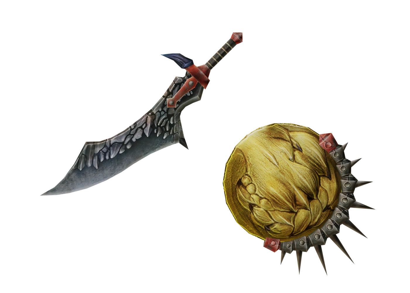 Bone Sword and Shield V (MHO) | Monster Hunter Wiki | Fandom