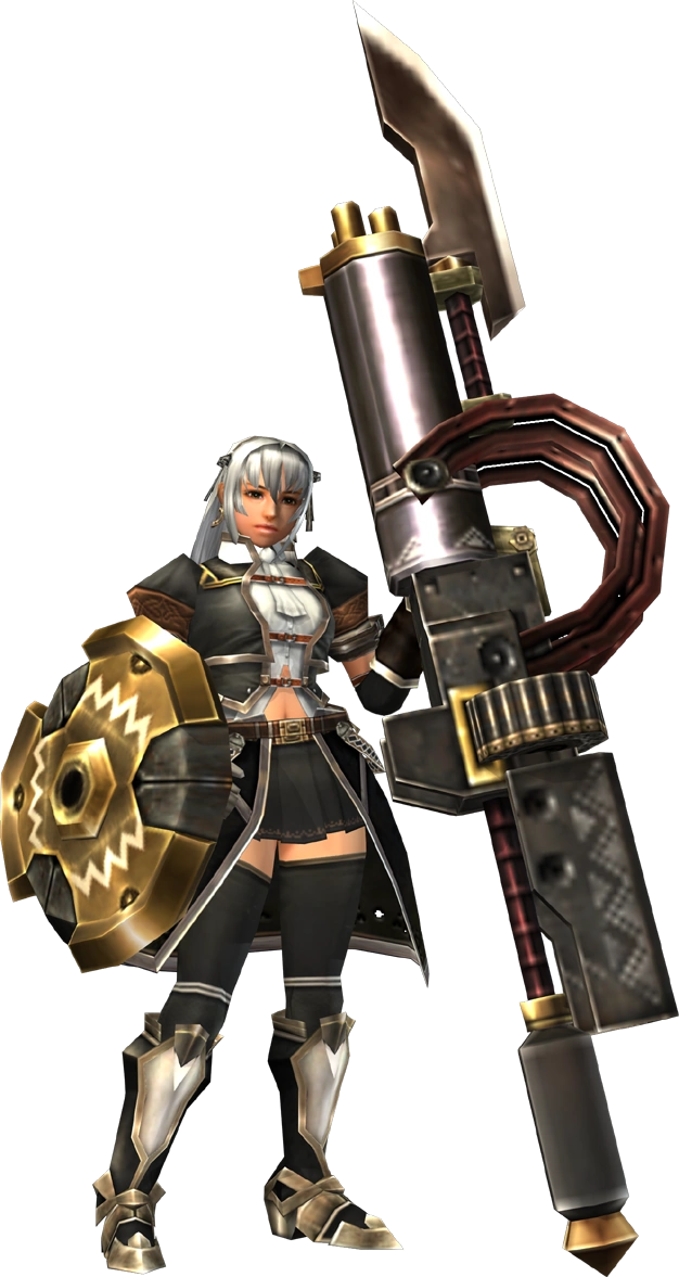 Image - FrontierGen-Gunlance Equipment Render 001.png | Monster Hunter ...