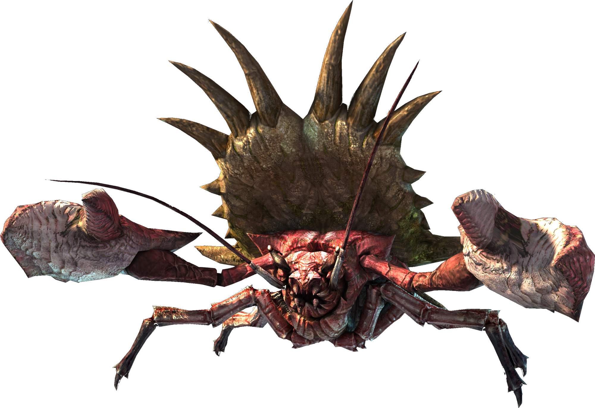 Image Mho Daimyo Hermitaur Render 002png Monster Hunter Wiki