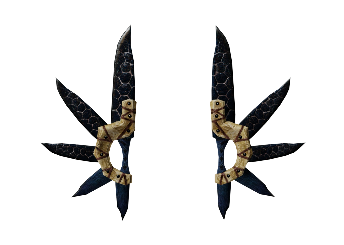 Nargacuga Dual Blades II (MHO) | Monster Hunter Wiki | Fandom