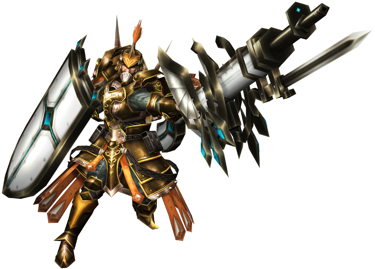 Image - FrontierGen-Gunlance Equipment Render 008.png | Monster Hunter ...