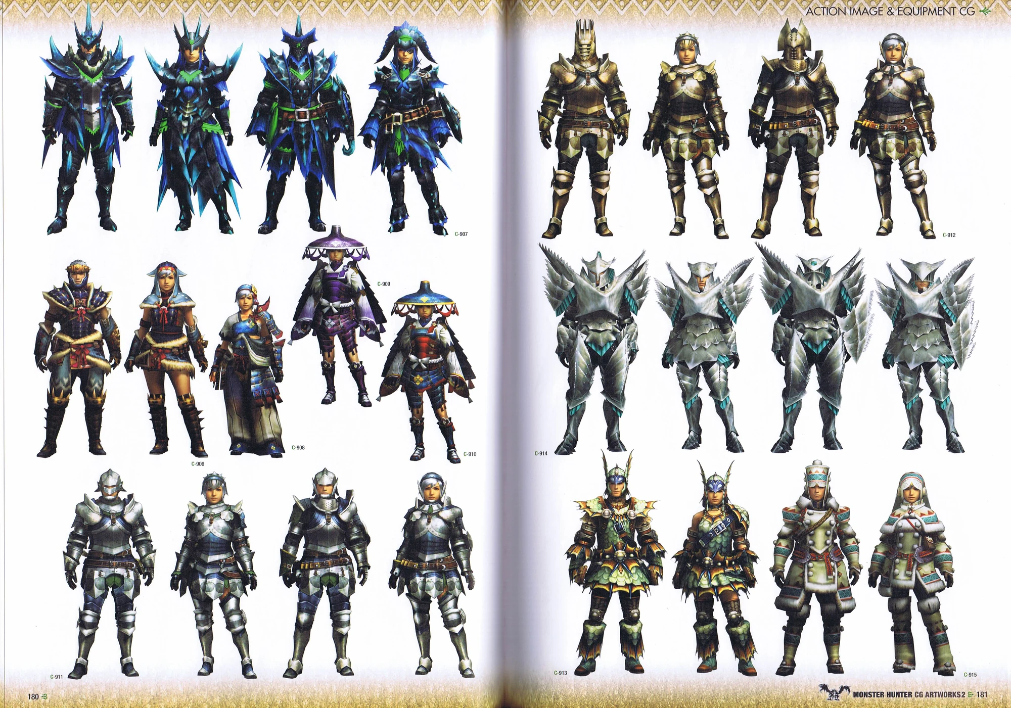 Image - Mhcgartworks2 armor Page 02.jpg | Monster Hunter Wiki | FANDOM ...