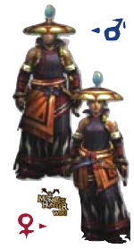 Yukumo Armor (Both) (MH3U) | Monster Hunter Wiki | Fandom