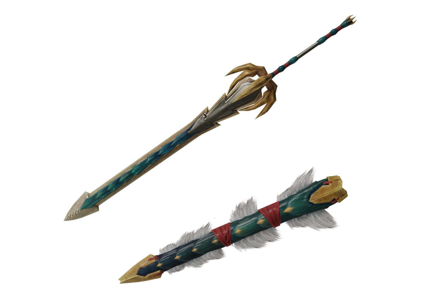 Zinogre Long Sword III (MHO) | Monster Hunter Wiki | Fandom