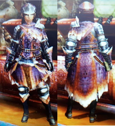 Jaggi Armor (Blademaster) (MH4U) | Monster Hunter Wiki | Fandom