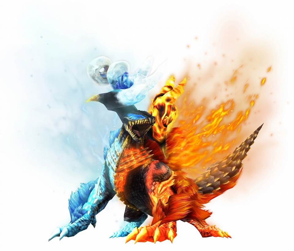 Burning Freezing Eruzerion | Monster Hunter Wiki | Fandom