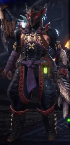 Nargacuga α+ Armor (MHWI) | Monster Hunter Wiki | Fandom