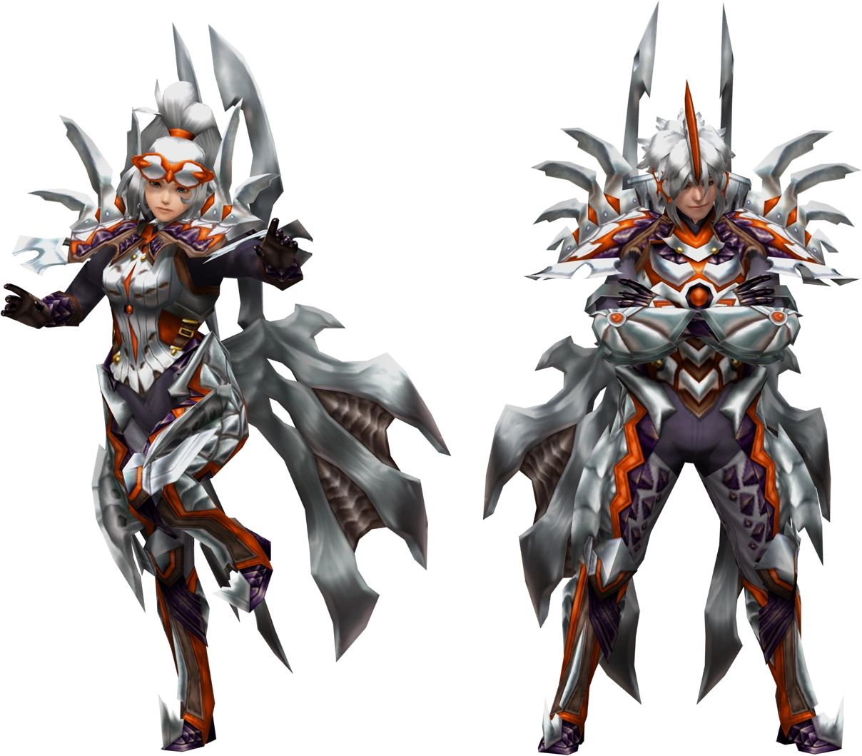 Image - FrontierGen-Harudo Armor (Blademaster) Render 2.png | Monster ...