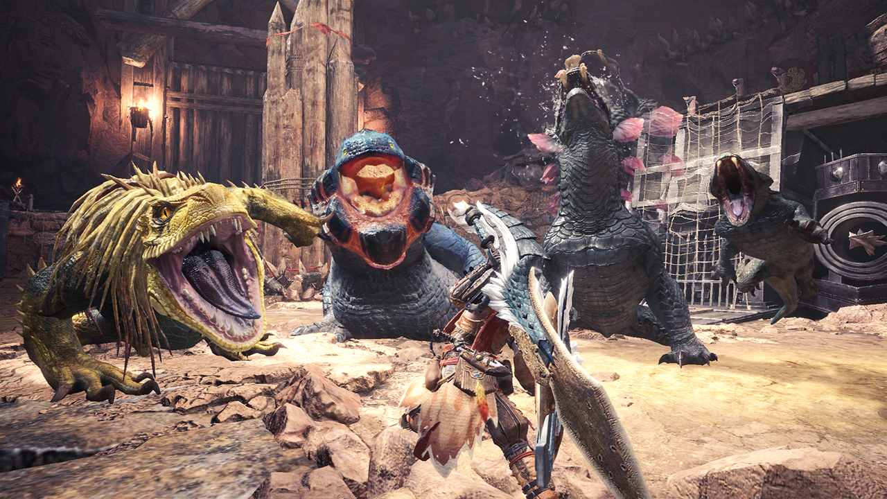 Image - MHW-Great Jagras, Great Girros and Dodogama Screenshot 001.jpg ... Image - MHW-Great Jagras, Great Girros and Dodogama Screenshot 001.jpg ...