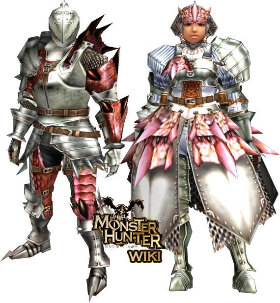 Rathian Heart Armor (Blademaster) (MHFU) | Monster Hunter Wiki | FANDOM ...