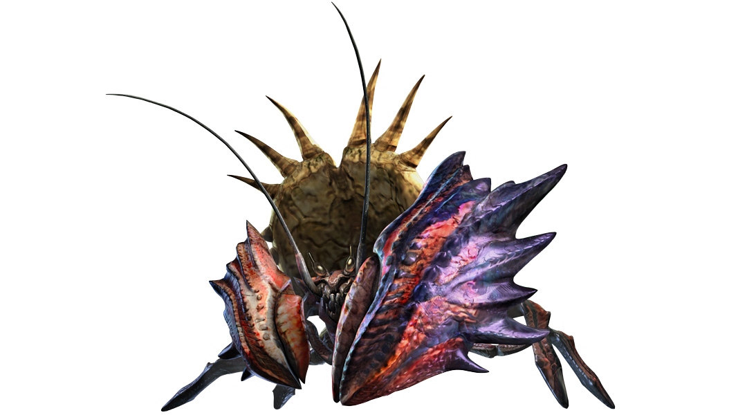 Image Mhgen Daimyo Hermitaur Variant Render 001 Monster Hunter