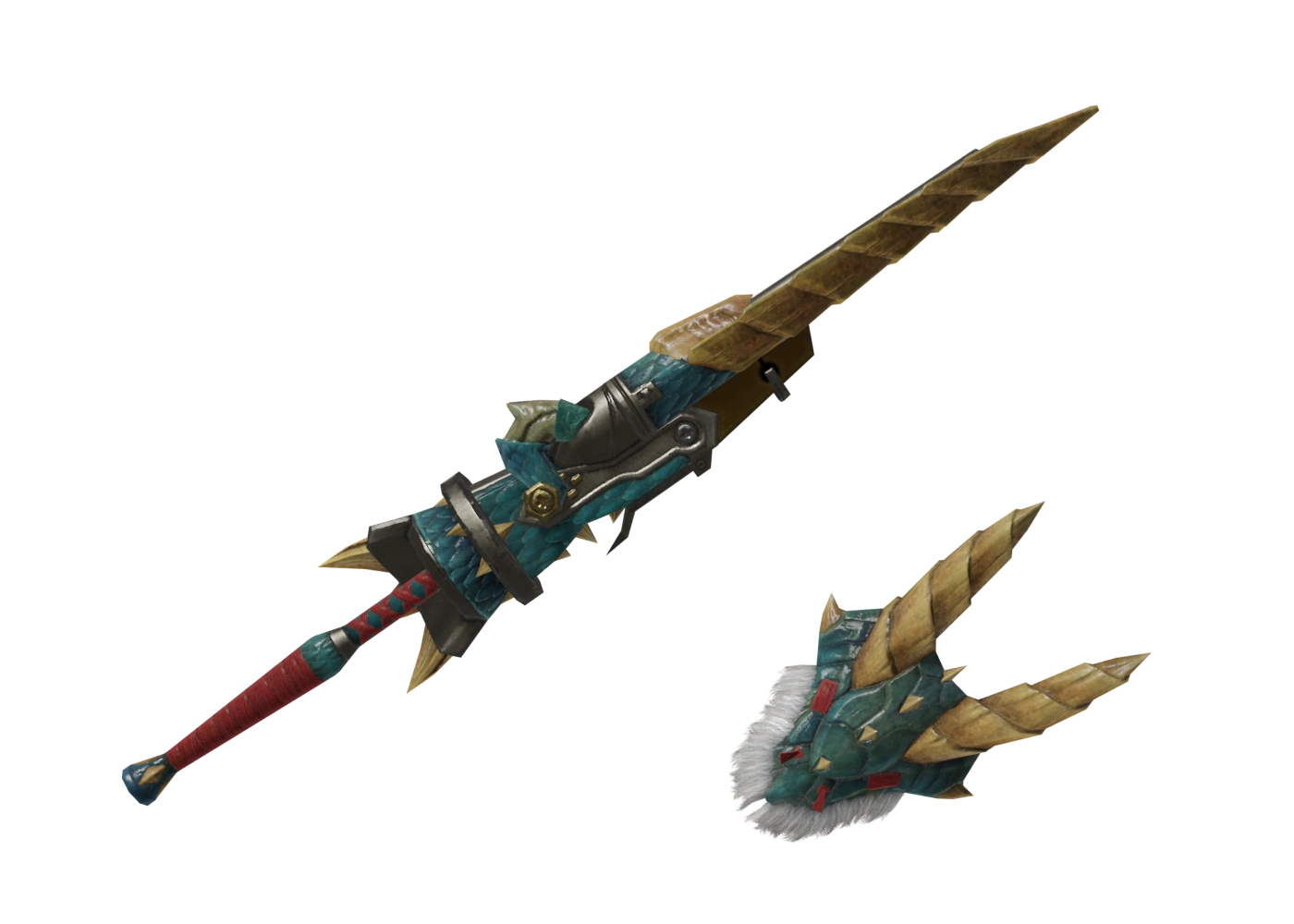 Zinogre Gunlance I (MHO) | Monster Hunter Wiki | Fandom