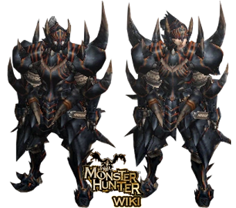 Dark Akantor Armor (Blade) | Monster Hunter Wiki | FANDOM powered by Wikia