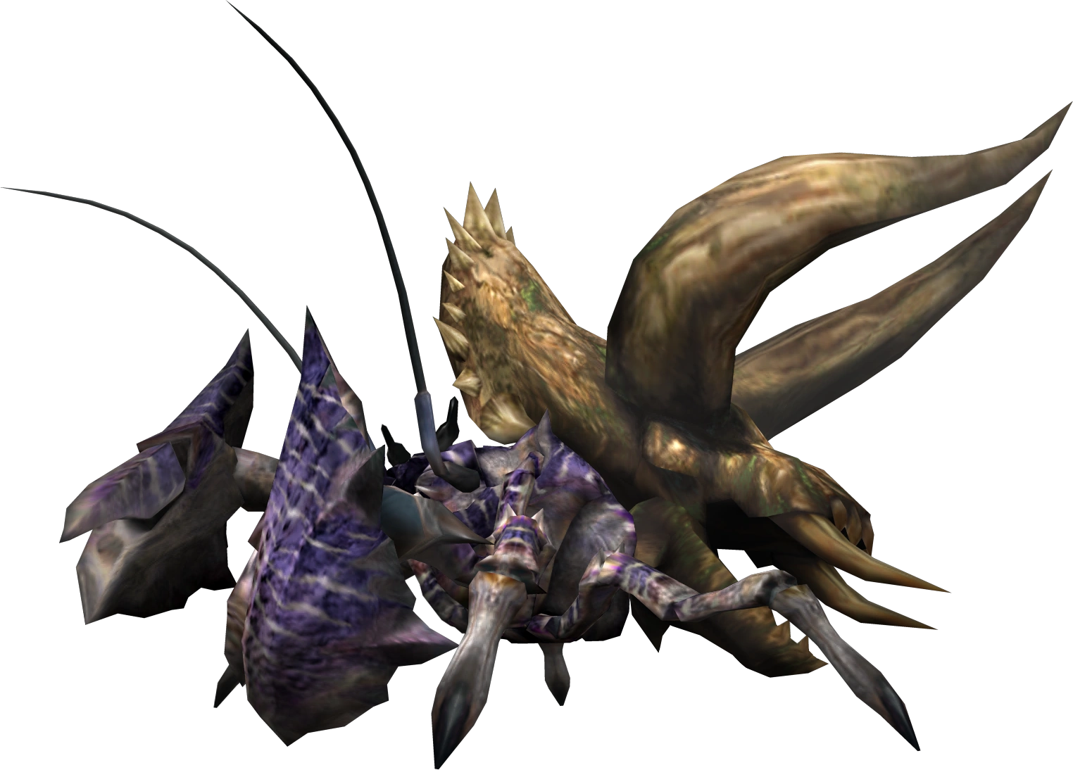 Daimyo Hermitaur Morado: Galería | Wiki Monster Hunter | FANDOM powered ...