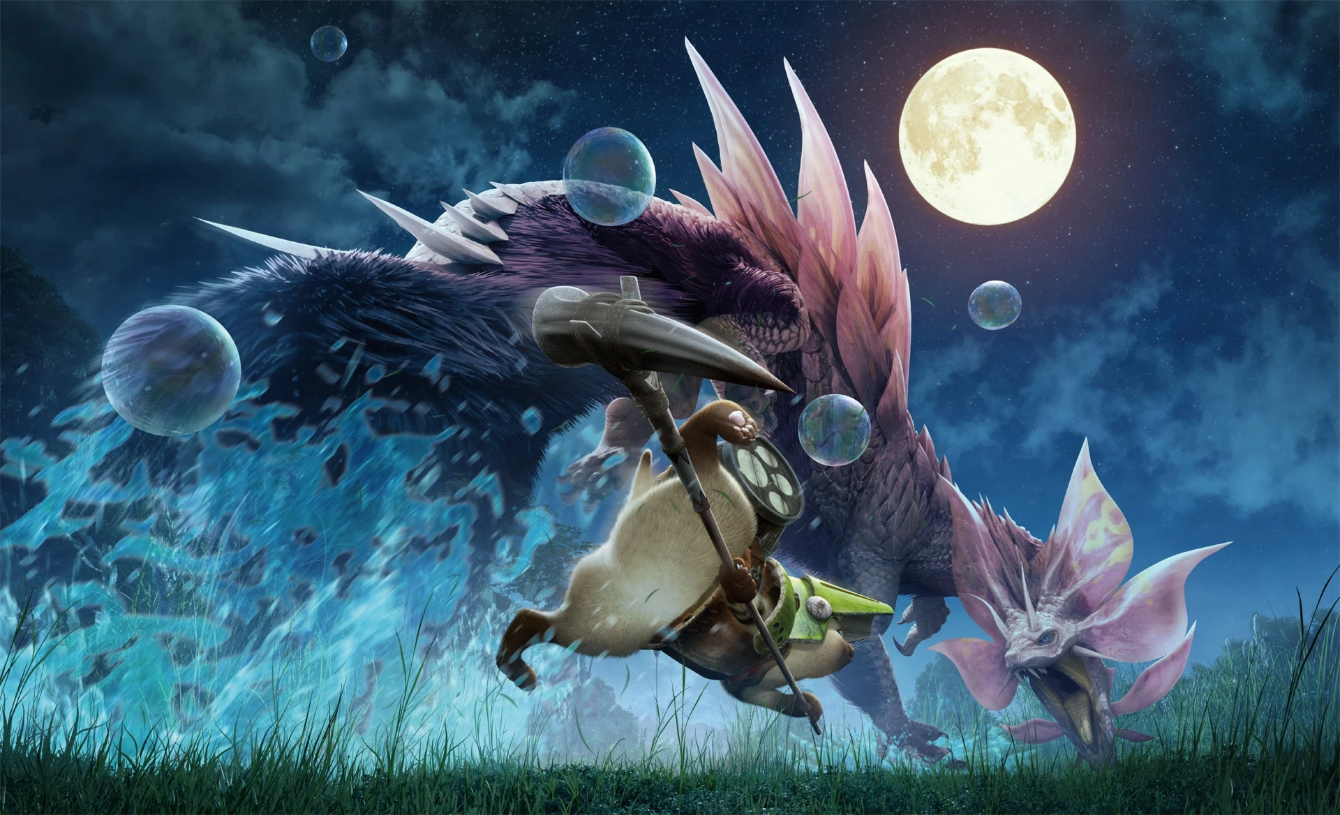 Imagen - MHGen-Mizutsune Wallpaper 01.jpg | Wiki Monster Hunter ...