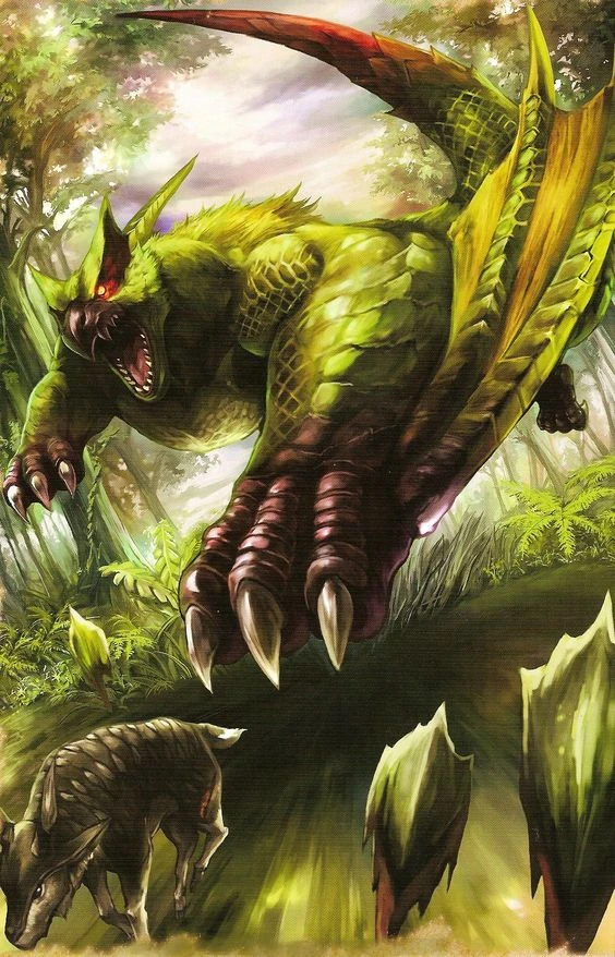 Nargacuga Verdoso | Wiki Monster Hunter | Fandom
