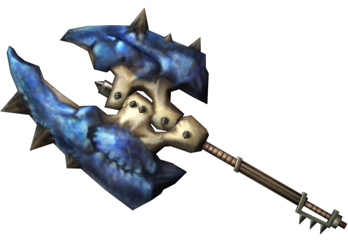 Gran hacha azul (MHFU) | Wiki Monster Hunter | FANDOM powered by Wikia