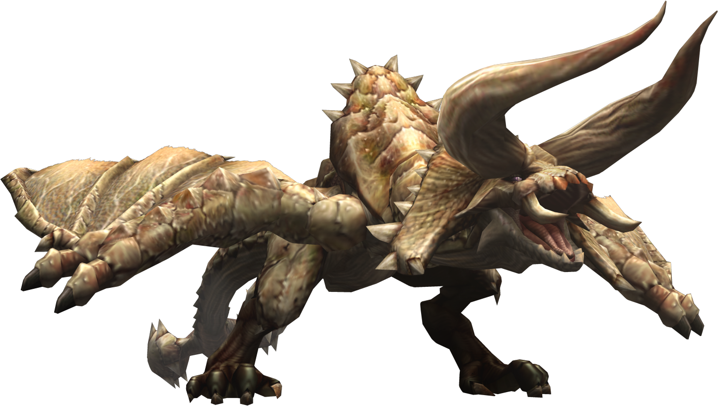 Imagen Mh2 Render Diablos 001png Wiki Monster Hunter Fandom