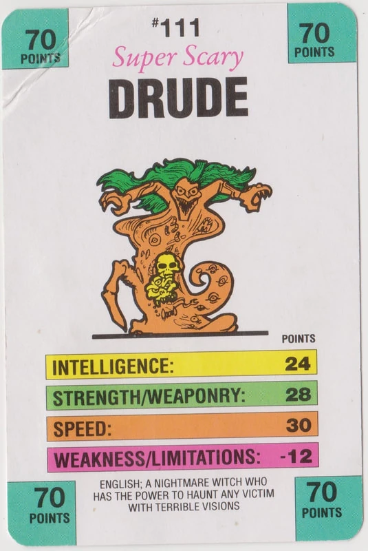 Drude | Monster in My Pocket Wiki | Fandom