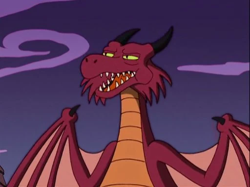 Dragon (The Simpsons) | Monster Moviepedia | Fandom