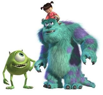 Image - Monsters, Inc. Sulley, Mike, and Boo.jpg | Monsters, Inc. Wiki ...