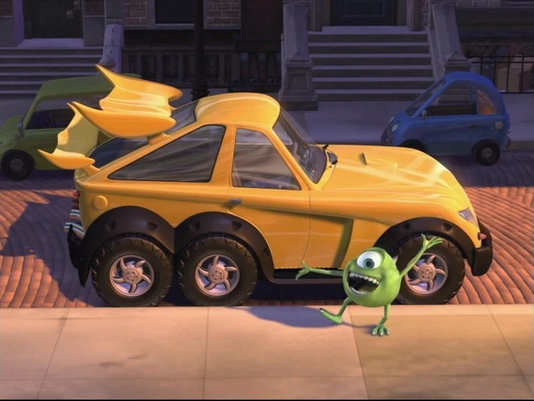 Image - Mike'sNewCar1.jpg | Monsters, Inc. Wiki | FANDOM powered by Wikia