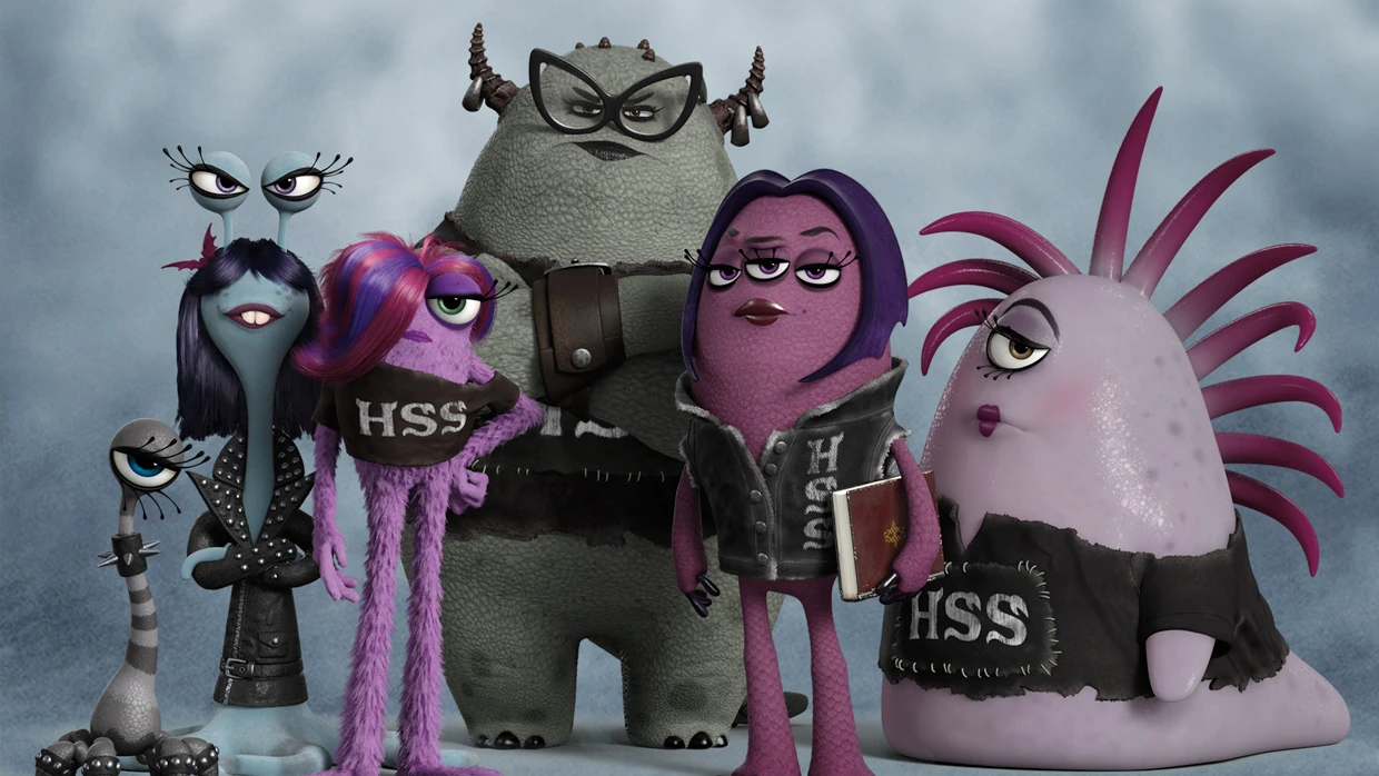 Image - The Eta Hiss Hiss (HSS) Girls (Rosie, Nadya, Sonia, Susan, Rhonda and Nancy).jpg ...