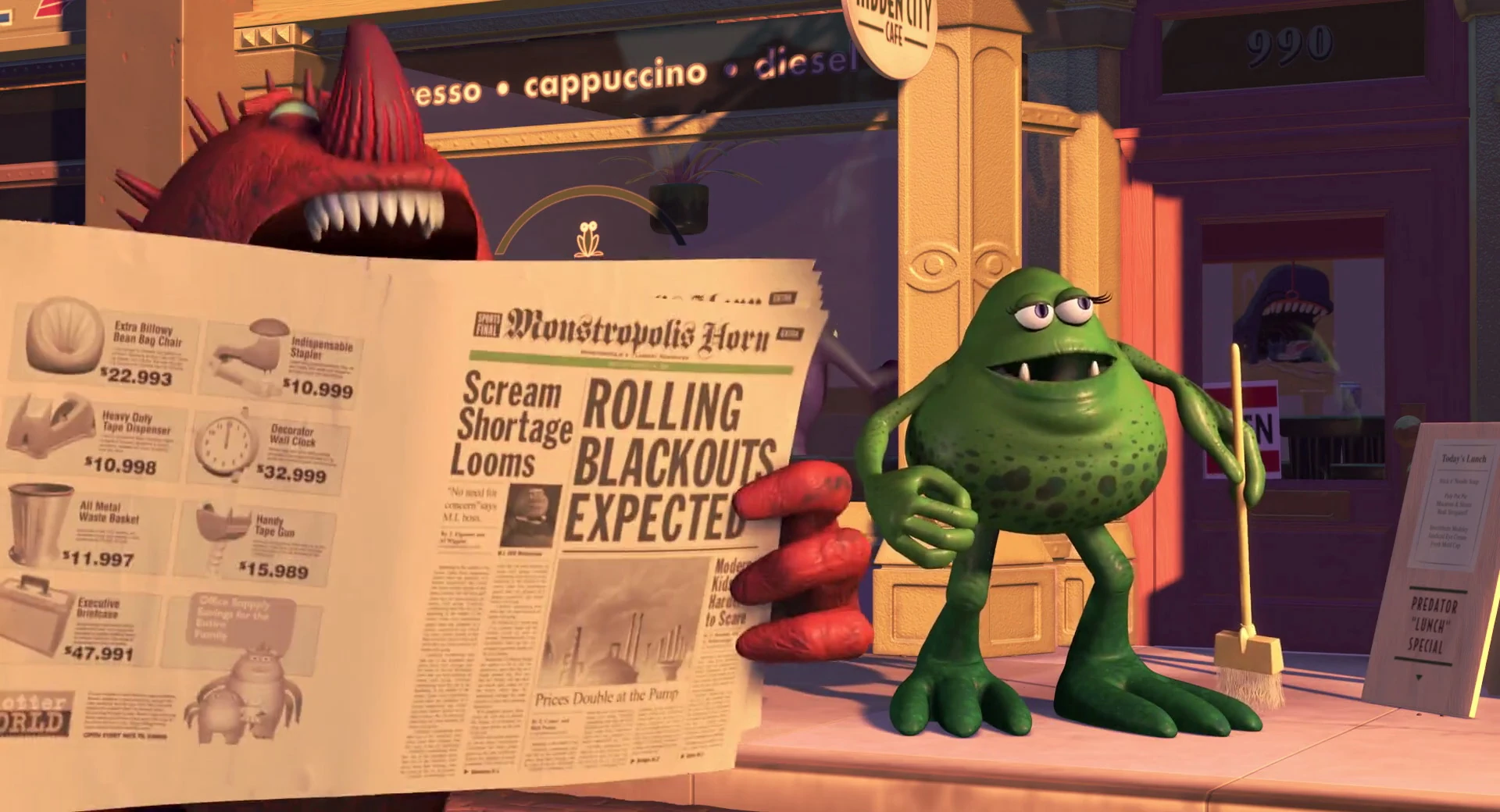 Monstropolis Horn | Monsters, Inc. Wiki | Fandom