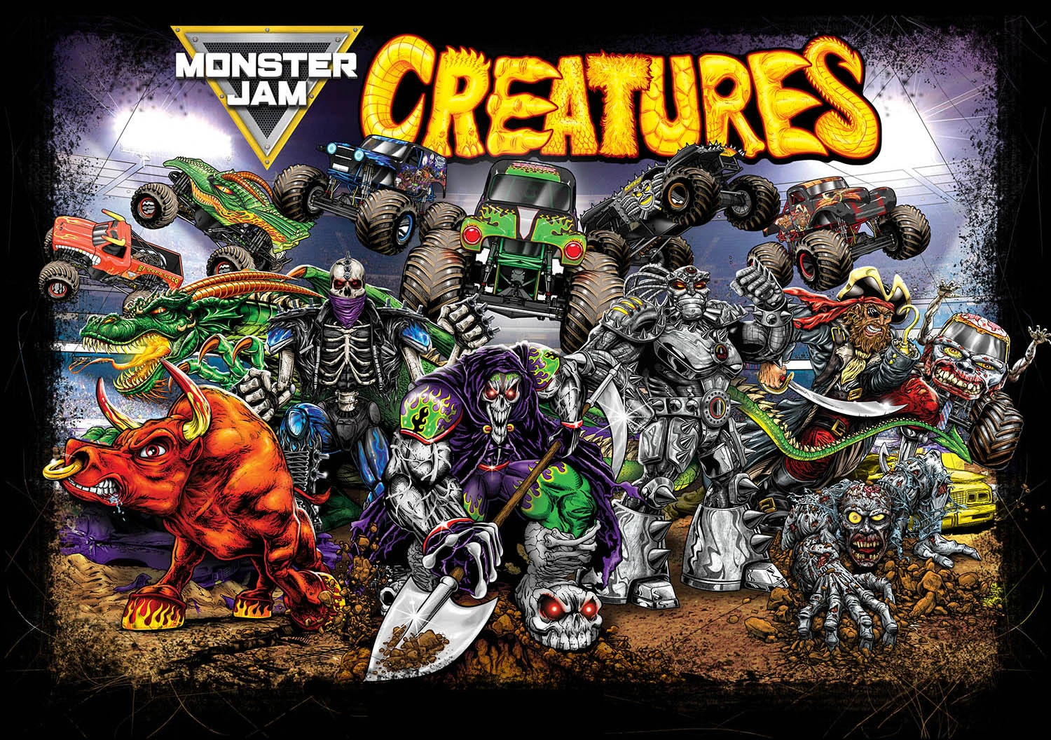 Monster Jam Creatures | Monster Trucks Wiki | Fandom