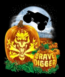 Grave Digger Halloween Edition | Monster Trucks Wiki | Fandom