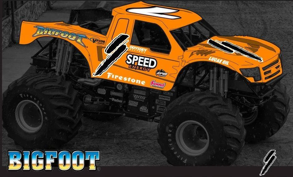 SPEED Energy Bigfoot | Monster Trucks Wiki | Fandom